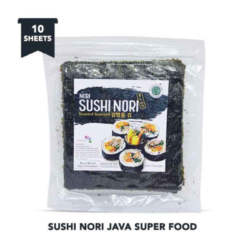 Promo Sushi Nori HALAL Seaweed Rumput Laut Sushi Untuk Kimbab/ Gimbab ...