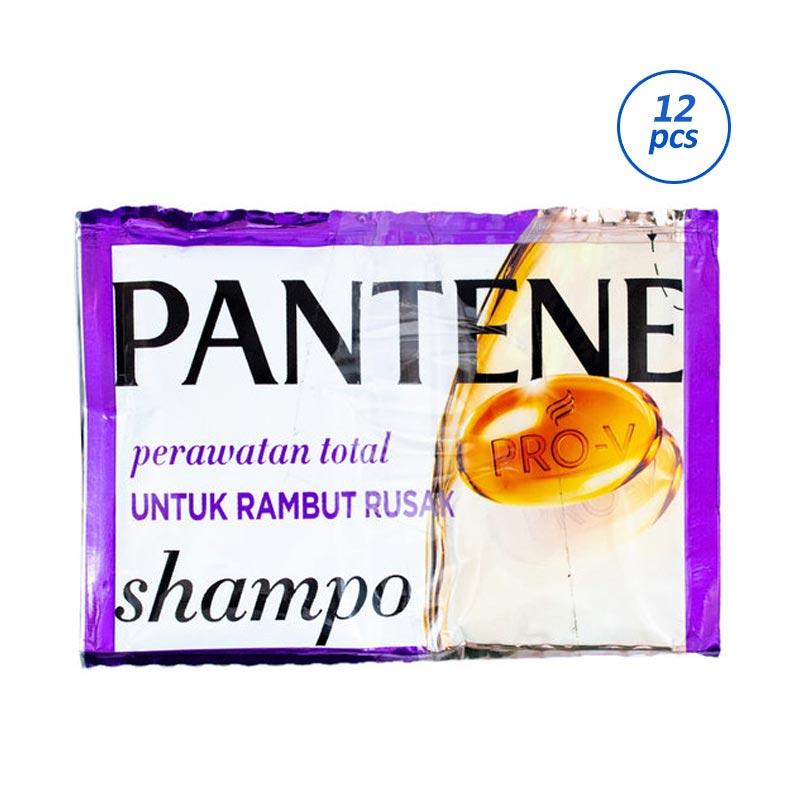 Jual Pantene Total Damage Care Shampoo [10 mL/12 Sachet] di Seller ...