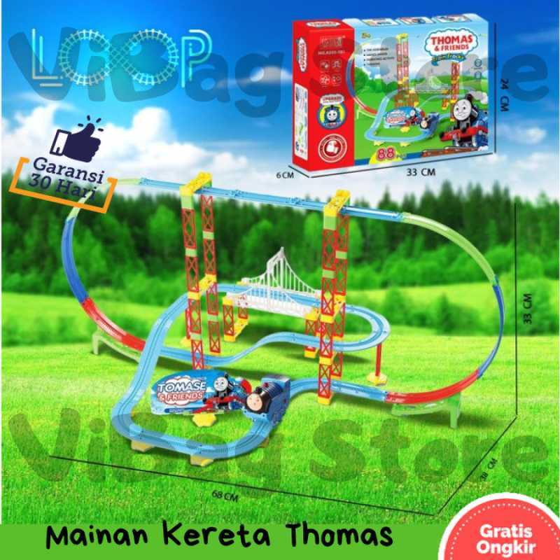 Promo Mainan Kereta Thomas Train Tangga Slide SeluncurPerosotan LOOP BRO1173 Diskon 51% di ...