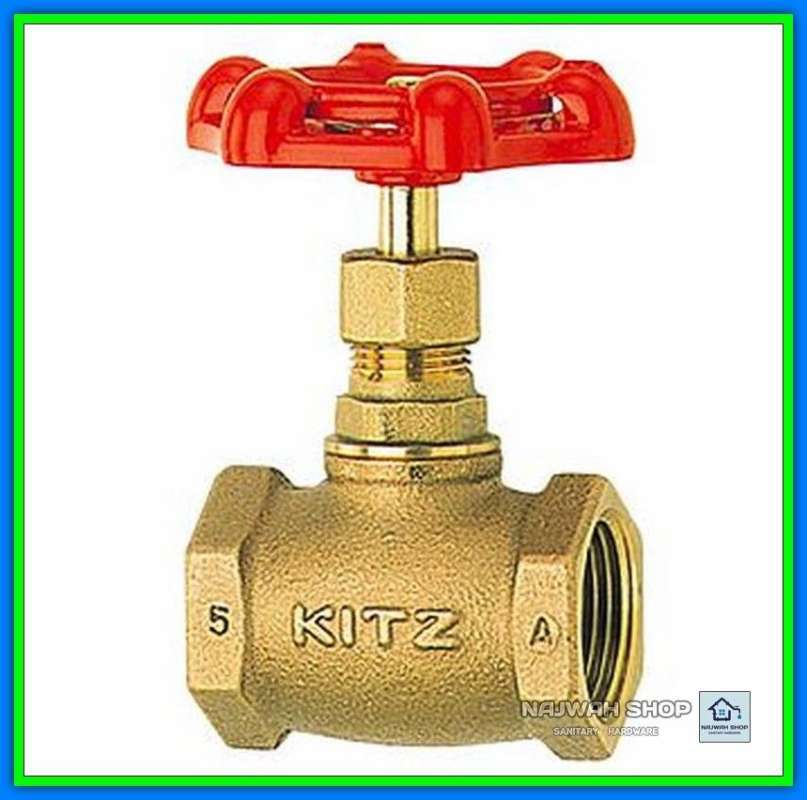 Promo Stop Kran Globe Valve Steam 4 inch Kitz Class 100 Bronze Fig A ...