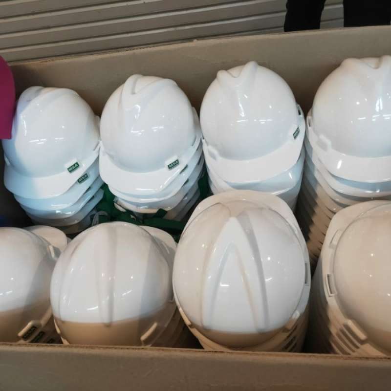 Promo HELM SAFETY MSA LOKAL WARNA PUTIH SNI Diskon 25% di Seller ...
