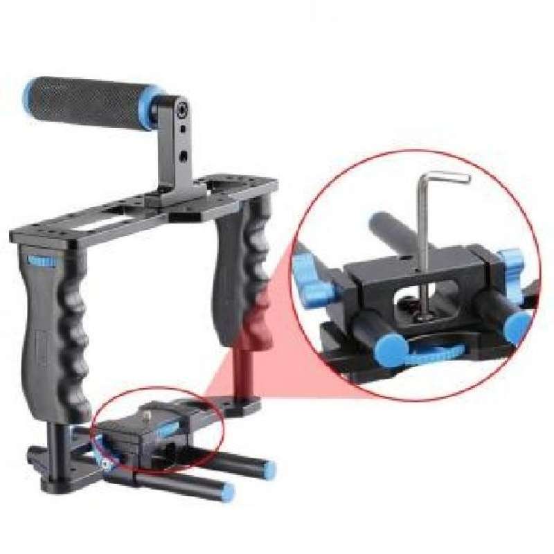 Jual Rig Kamera DSLR 5 in 1 Stabilizer + Shoulder Support + Follow ...