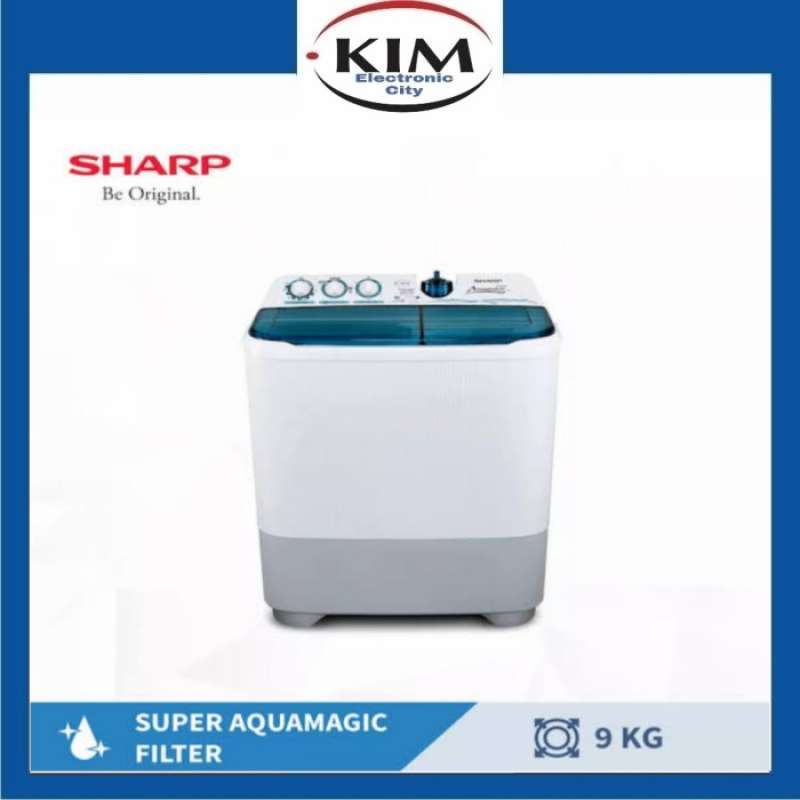 Jual MESIN CUCI SHARP EST 95 CR 9 KG 2 TABUNG 95CR 9KG SUPER AQUAMAGIC di Seller Mistcont ...
