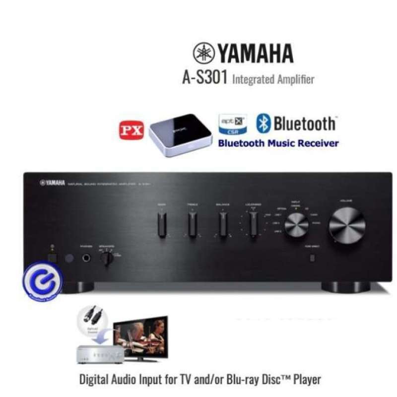 Jual Paket Yamaha AS301 AS 301 stereo amplifier PX Bluetooth ...