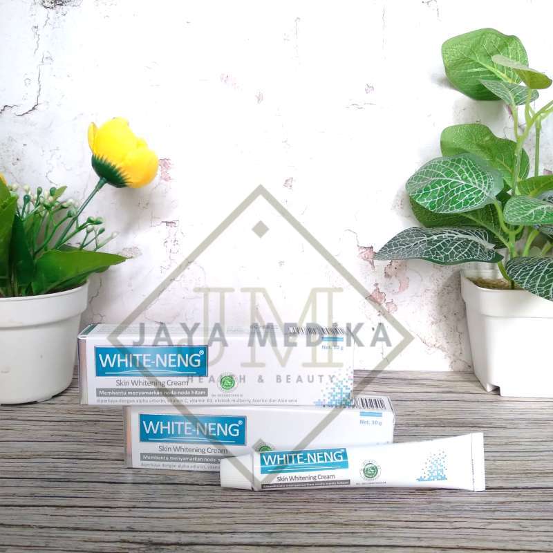 Jual White Neng Skin Whitening Cream 10 gram Menyamarkan Noda Hitam di ...