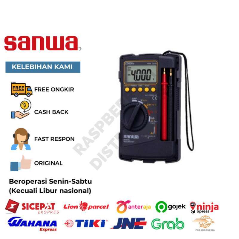 Jual Digital Multimeter Sanwa CD800a di Seller Odettee Shop - Wanasari, Kab. Bekasi | Blibli