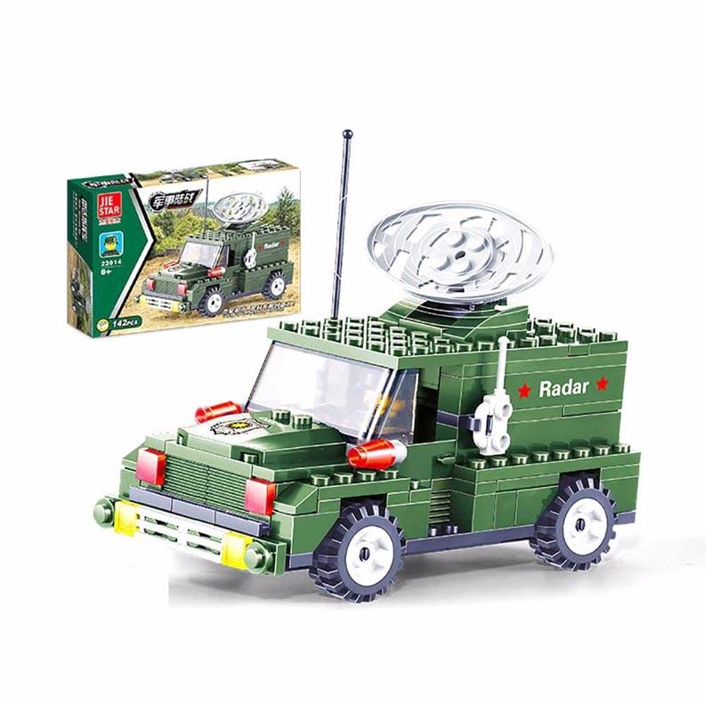 Jual H-IKEA #1 Military Vehicle Troop Mini Building Blocks for Kids di ...