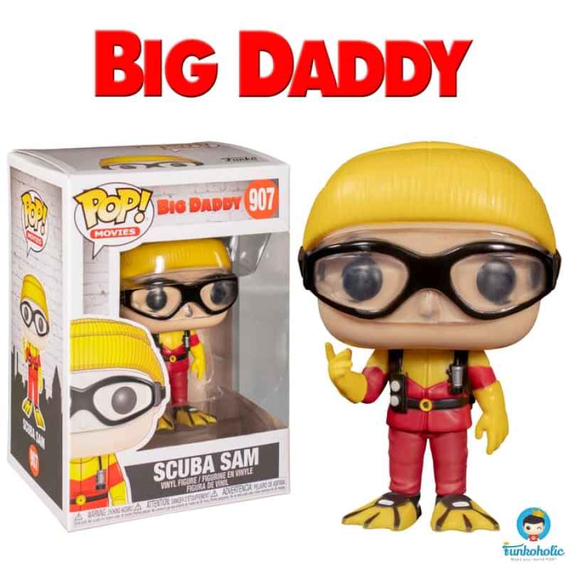 Promo Funko POP! #907 Movies Big Daddy Scuba Sam Action Figure Diskon 2 ...