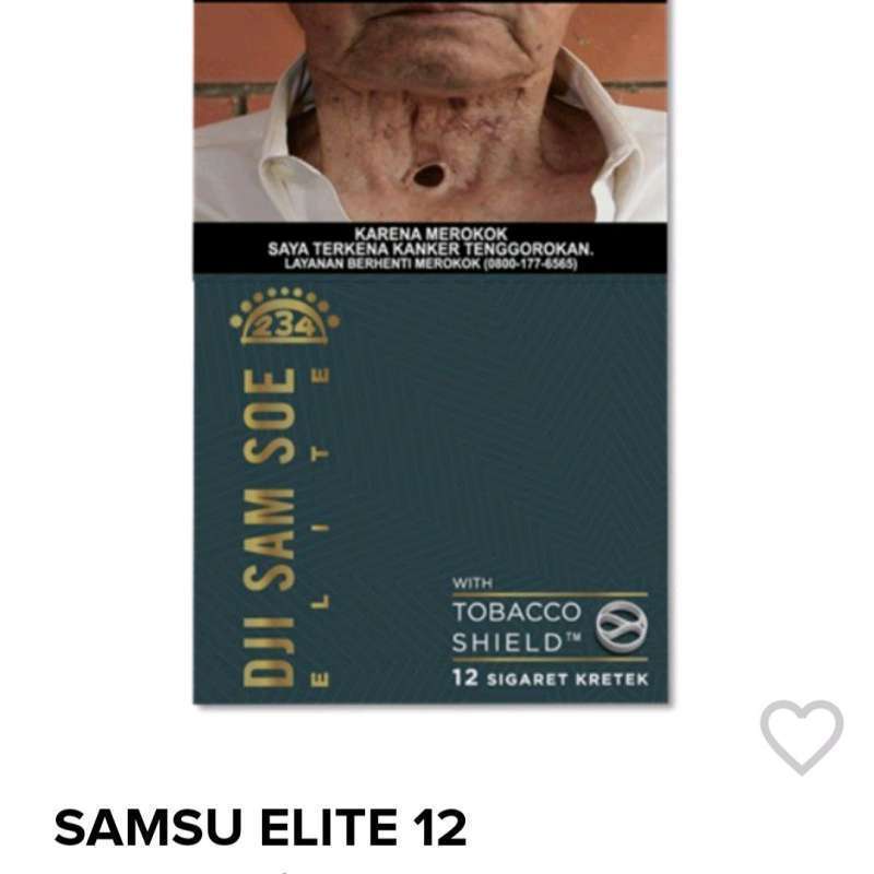 Jual Dji Sam Soe Elite 12 Rokok [1 Slop / 10 Bungkus @ 12 Batang] Di ...