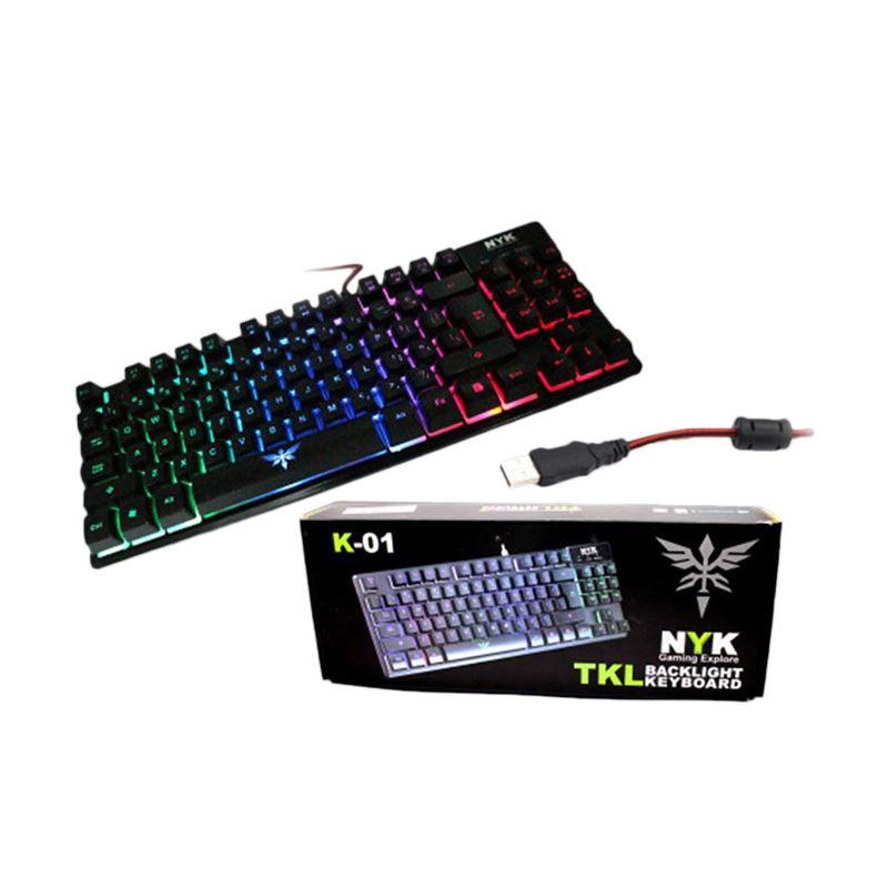 Jual NYK K01 K-01 RGB TKL Gaming Keyboard di Seller CV ALIA - Ampang ...