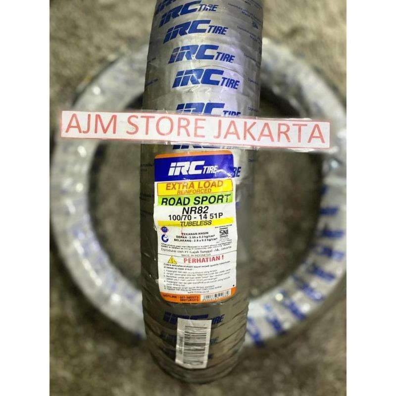Jual IRC NR82 100-70-14 Ban Tubeless di Seller MOTO 1 - MOTO1 - Kota ...