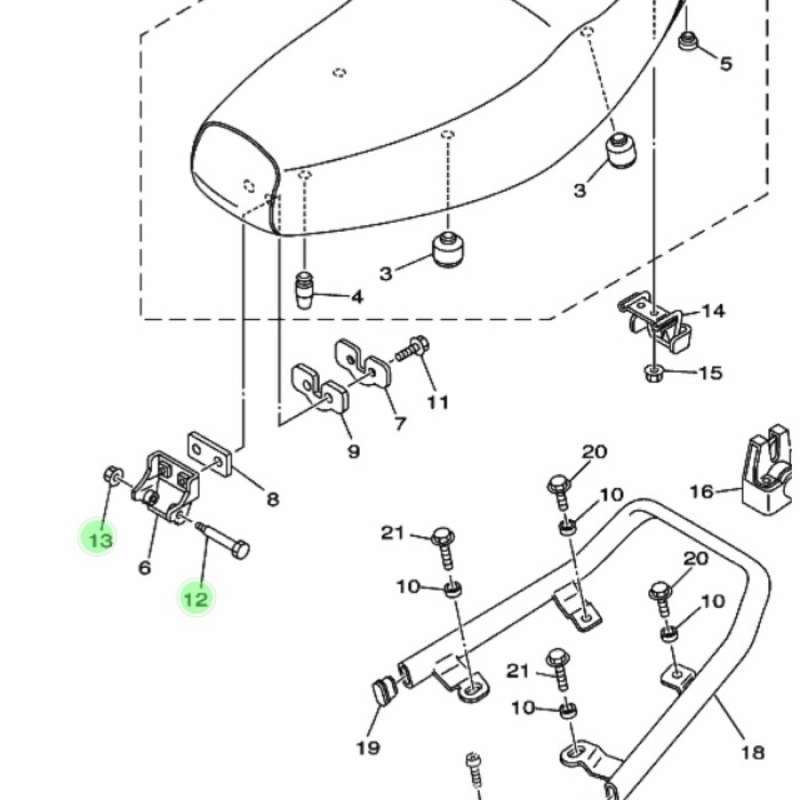 Jual Baut Mur Engsel Set Jok Vega Lama F1zr Crypton 90109-065e0 95602 ...
