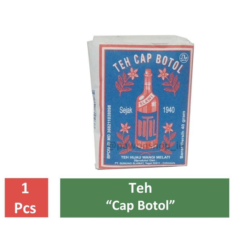 Jual Teh Cap Botol Cap Teh Bubuk - Biru [40 gr] di Seller Sumarno mart ...
