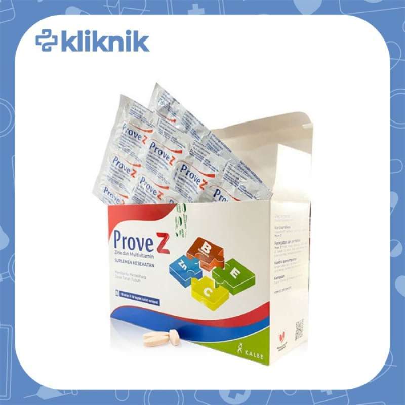Promo Diskon Prove Z Multivitamin Strip (Isi 10 Tablet) Yuk Kak Diorder ...