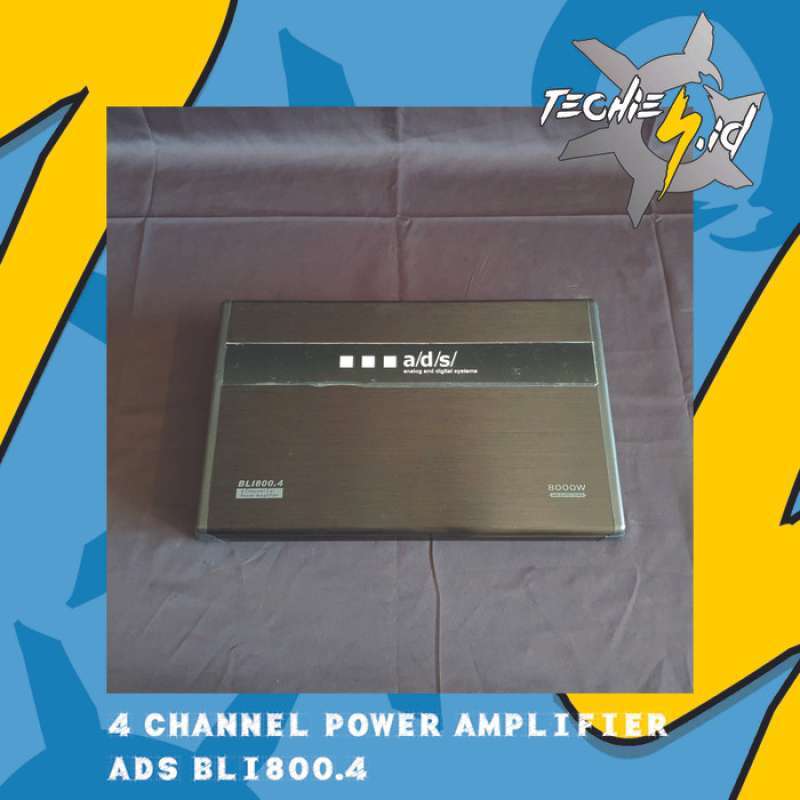 Promo 4 Channel Power Amplifier Ads Bli800.4 - Multicolor Diskon 17% di ...