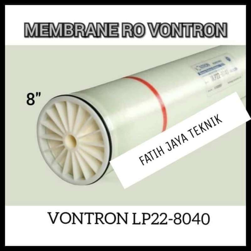 Jual MEMBRANE RO VONTRON LP22-8040 CAPASITY 12.100GPD 8 Inchi di Seller Fatih Jaya - Jembatan ...