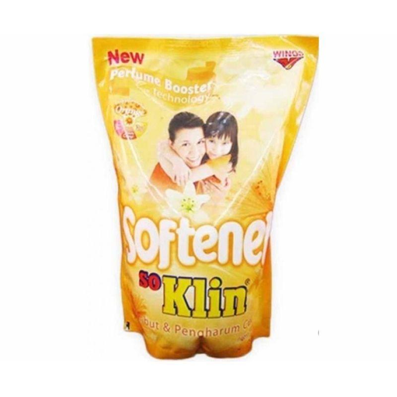 Jual SO KLIN Kuning Softener [800 mL/ 6 Bungkus/Karton/ Kemasan Pouch ...