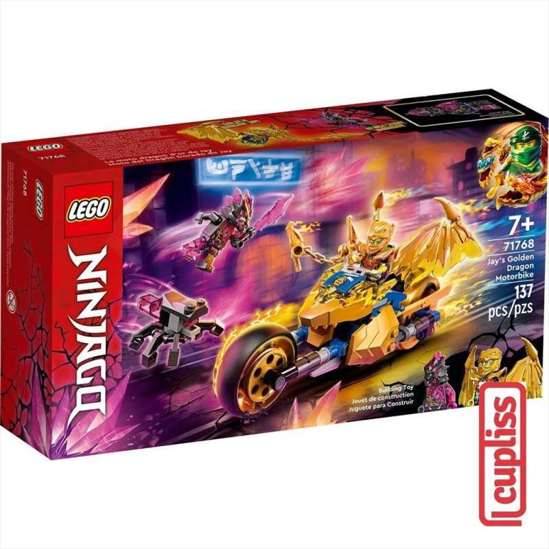 Jual LEGO Ninjago 71768 Jay Golden Dragon Motorbike di Seller Cupliss ...