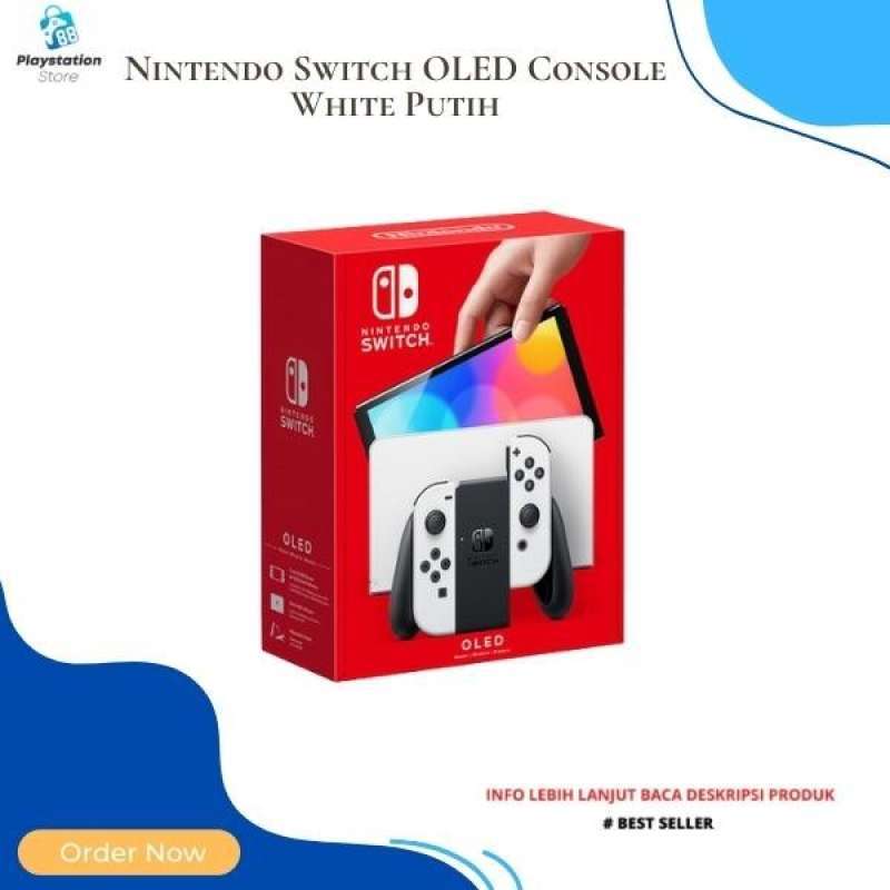 Jual Nintendo Switch OLED Console White Putih di Seller Silvanna ...
