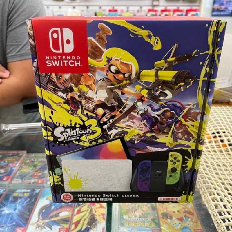 Jual Console Nintendo Switch OLED Splatoon 3 Edition di Seller Silvanna ...