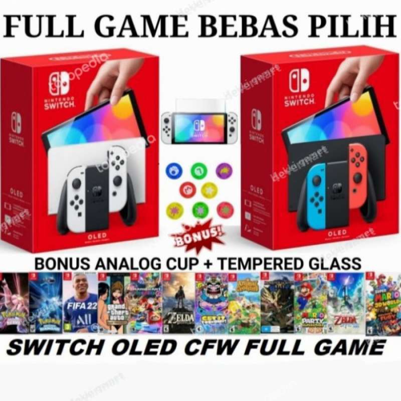 Jual Nintendo Switch Oled CFW Full Game 128GB di Seller Silvanna - Kapuk Muara, Kota Jakarta ...