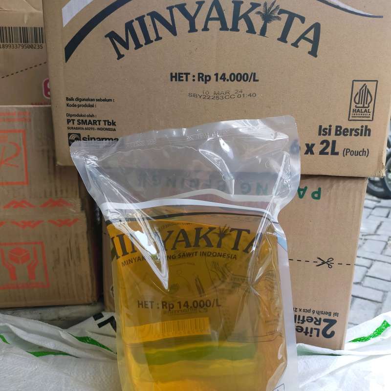 Jual minyak goreng minyak kita 2 liter refill di Seller DE MOYA TOSERBA ...