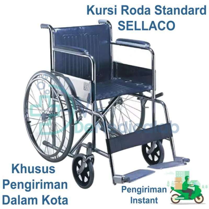 Promo Kursi Roda Standard Sellaco. Kursi Roda Standard Rumah Sakit ...