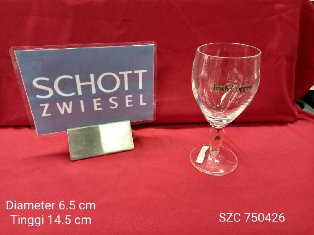 Promo Schott Zwiesel Glass/Gelas Irish Coffee Mit Kleeblatt 7 1/2 oz ...