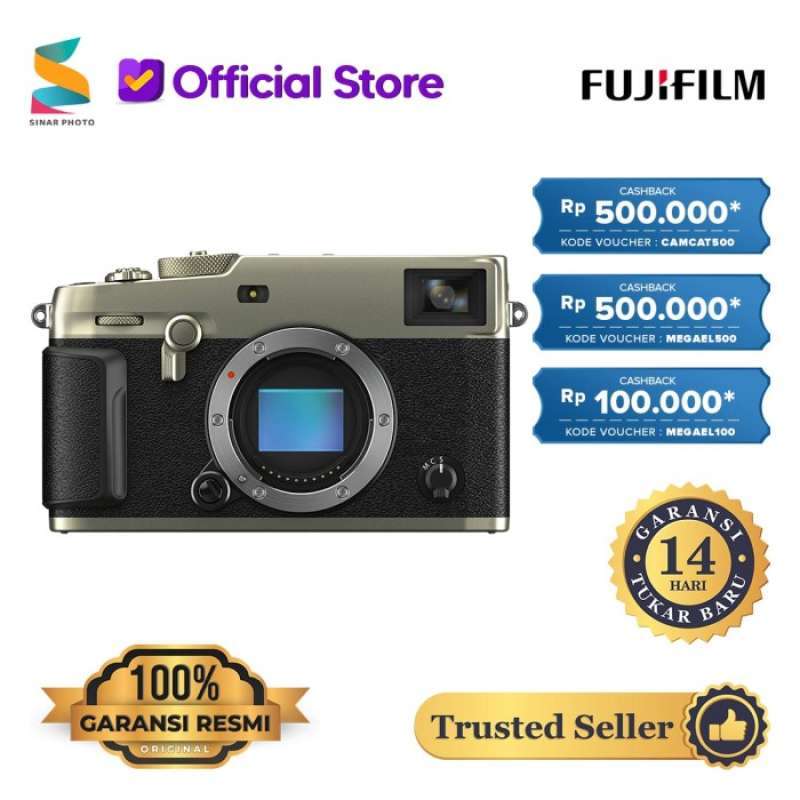 Jual FUJIFILM X-Pro3 Dura Silver Mirrorless di Seller Sinar Photo - Sinar Photo Waturenggong ...