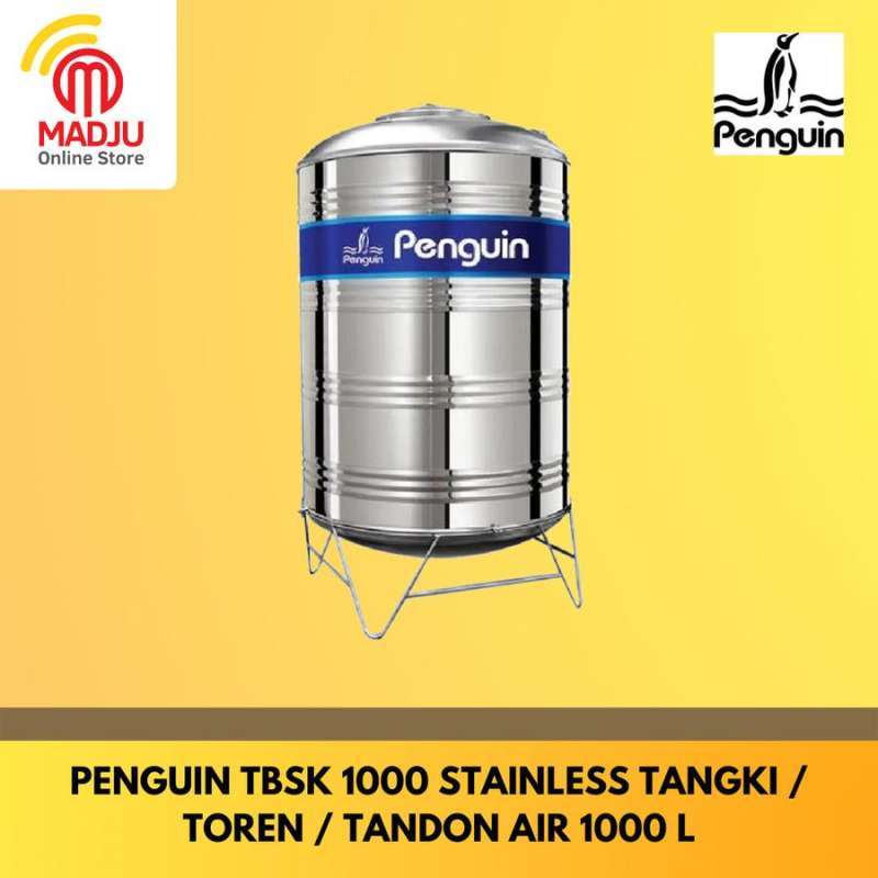 Jual Penguin TBSK 1000 Stainless Tangki / Toren / Tandon Air 1000 L di ...