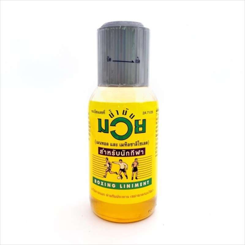 Jual Obat Urut Gosok Keseleo Muay Thai Boxing Liniment Oil Super 450 Ml ...