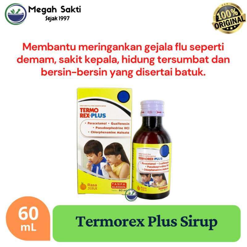 Manfaat Termorex Batuk Pilek Lengkap Harga Terbaru Juni 2024 | Blibli