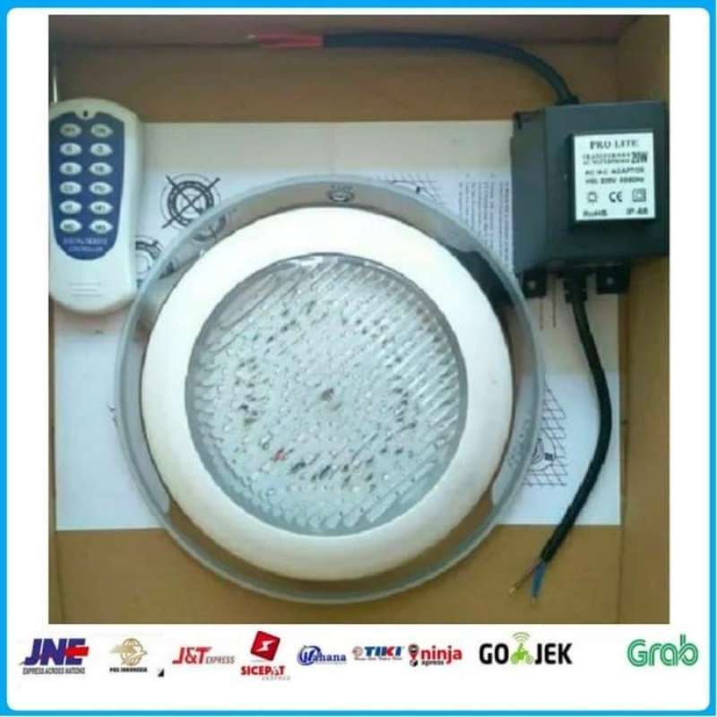 Jual Lampu Kolam Renang 12 watt UNDERWATER 12w + Balas TRAFO 15W ...