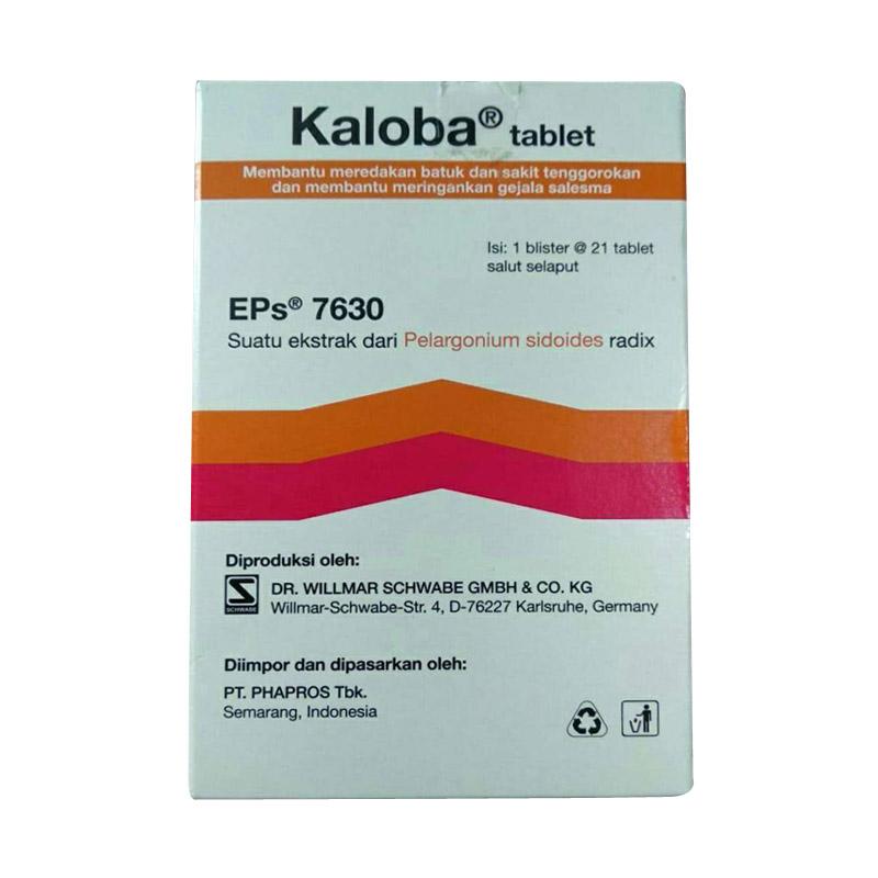 Jual Kaloba Eps 7640 Obat Kesehatan [21 Tablet] Di Seller Omibenq ...