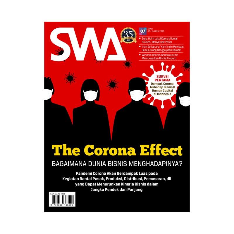 Promo SWA Edisi 7/ 2020 The Corona Effect Bagaimana Dunia Bisnis Menghadapinya Majalah - Merah ...