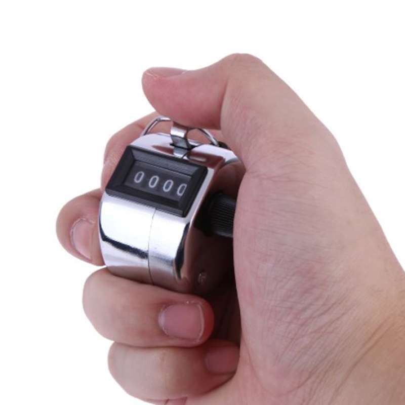 Jual Hand Tally Counter Tasbih Counter Alat Hitung Silver Di Seller ...