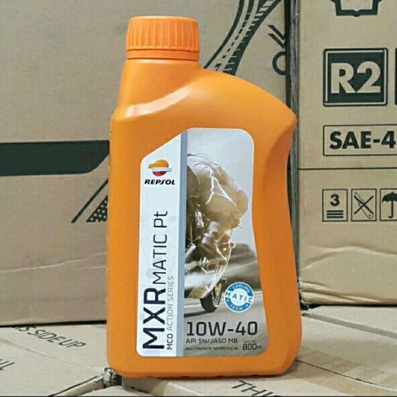 Jual Oli Mesin Motor Repsol Mxr Matic Platinum Full Synthetic 10w-40 ...