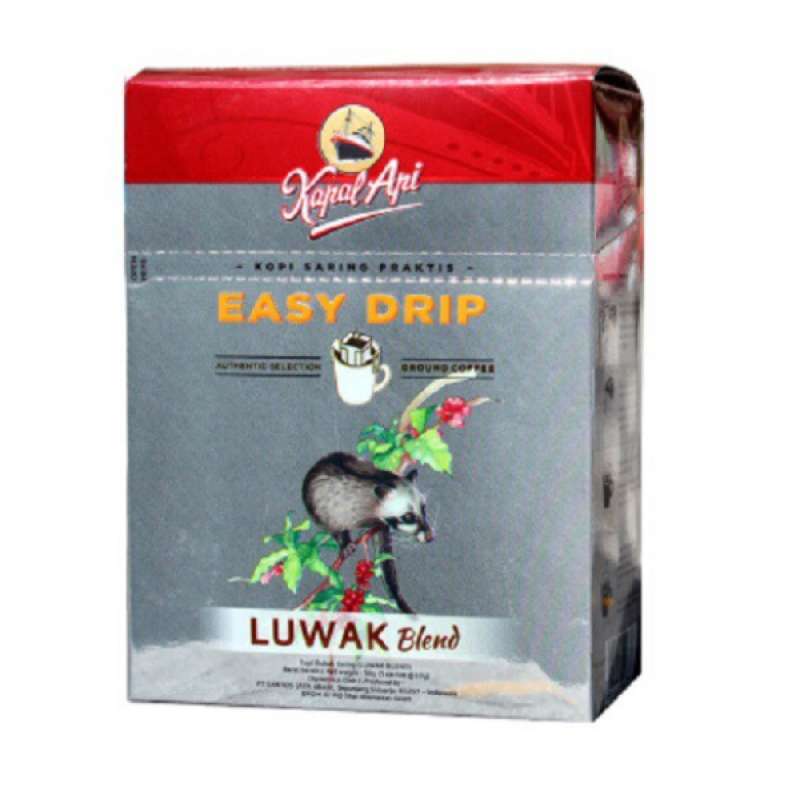 Jual Kapal Api Luwak Blend Easy Drip [10g/ 5 sachet] di Seller Bonnet ...