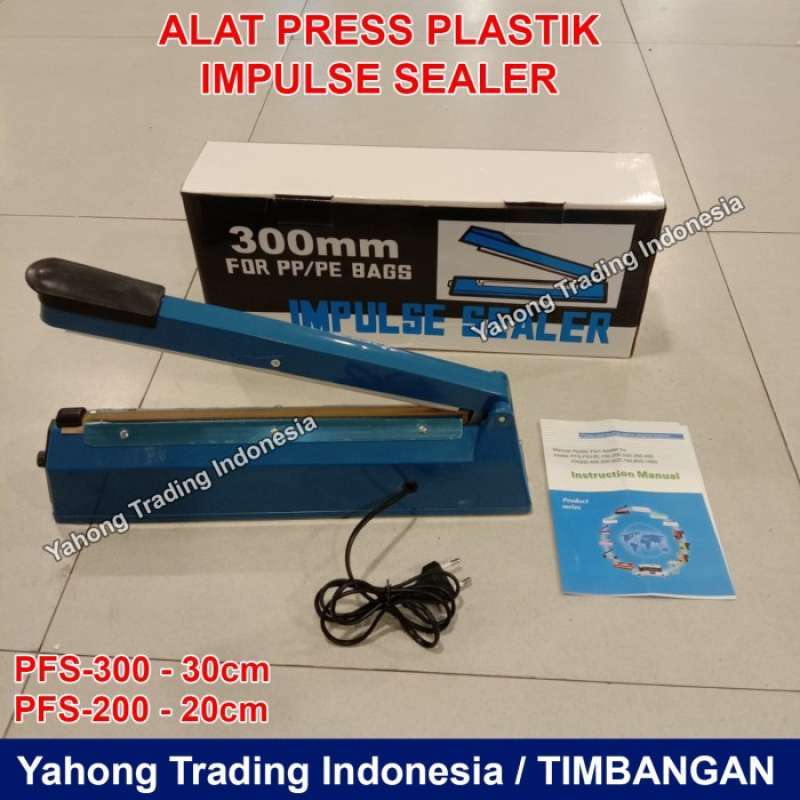 Jual Mesin Press Plastik Alat Sealer Pres Plastic Impulse Sealer di ...