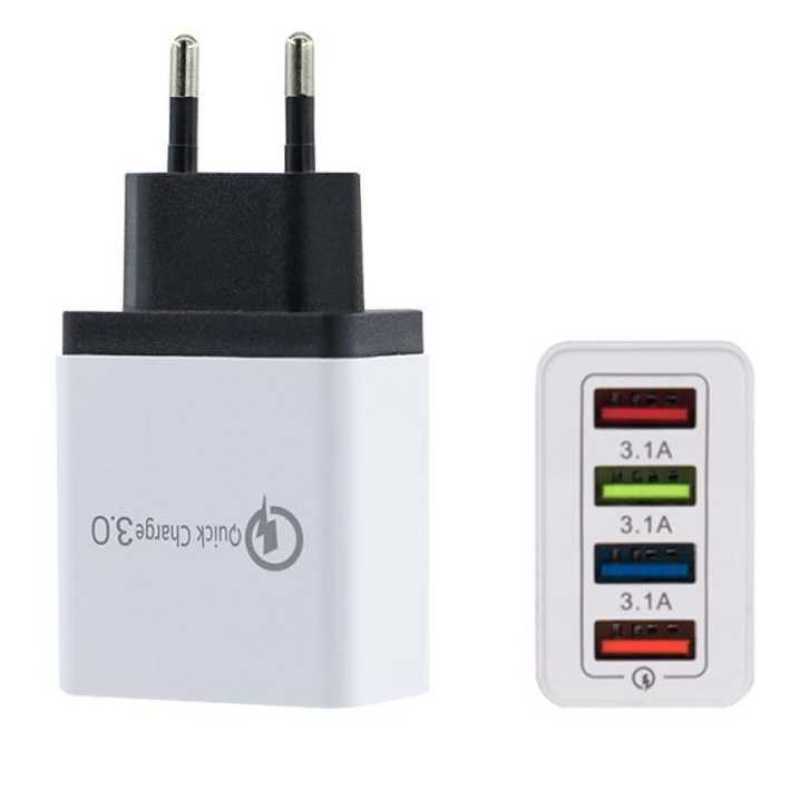 Promo GLO - Comfast Charger USB Fast Charging QC3.0 4 Port 3.5A - AR044 ...