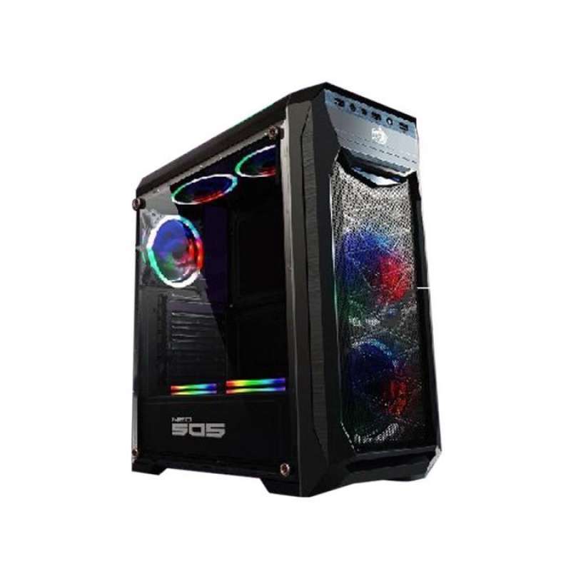Jual IMPERION CASING PC NEO 505 FREE 2 LED FAN 12 CM GAMING PC CASE di ...