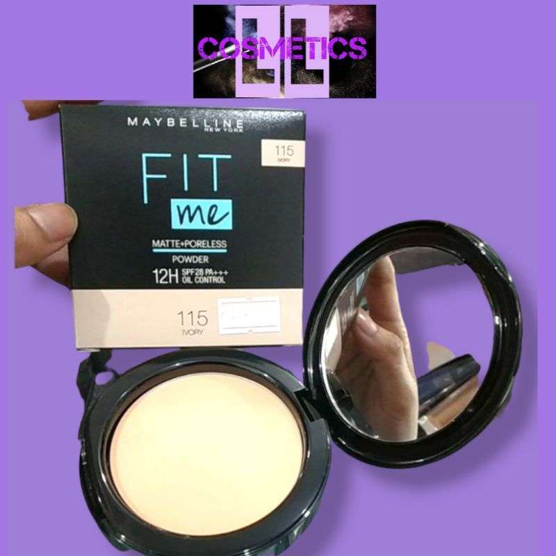 Jual Maybelline fit me matte+poreless powder 12h spf 28pa+++ oil ...