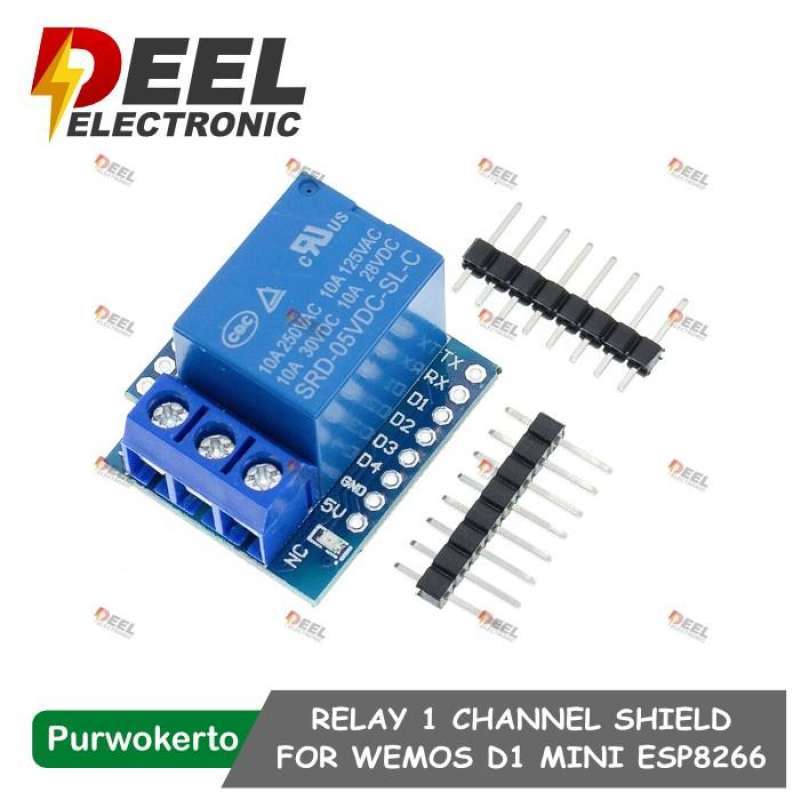 Jual RELAY 1 CHANNEL SHIELD FOR WEMOS D1 MINI ESP8266 RELAY SHIELD di ... Jual RELAY 1 CHANNEL SHIELD FOR WEMOS D1 MINI ESP8266 RELAY SHIELD di ...