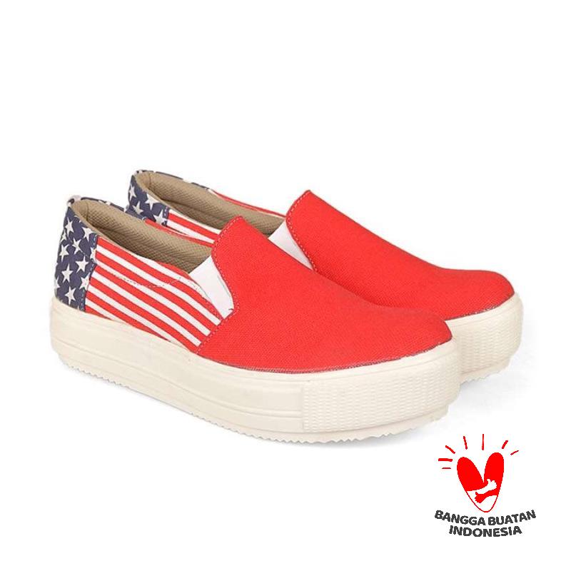 Jual Java Seven Jav 118 Kasual Slip On Shoes Wanita Di Seller Origin ...