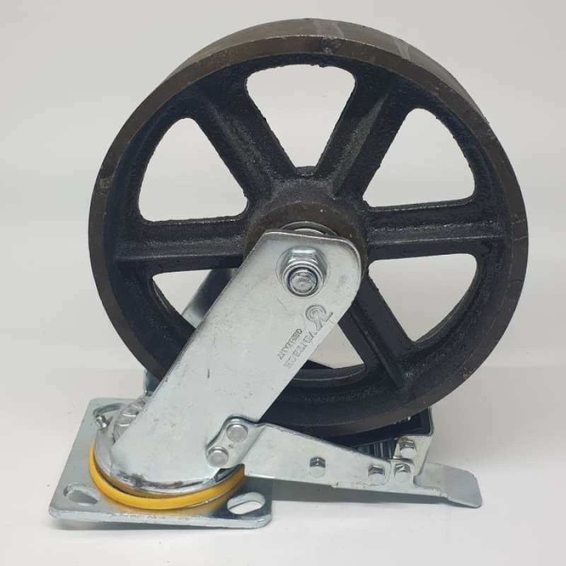 Jual Roda Besi Heavy Duty Vintech Germany 8 Inch (200 Ã— 50 Mm) Rem Di ...
