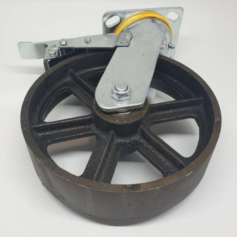 Jual Roda Besi Heavy Duty Vintech Germany 8 Inch (200 Ã— 50 Mm) Rem Di ...