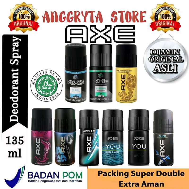 Promo AXE DEODORANT ANTI BAKTERI BODY SPRAY PARFUM PRIA 135 mL Diskon ...