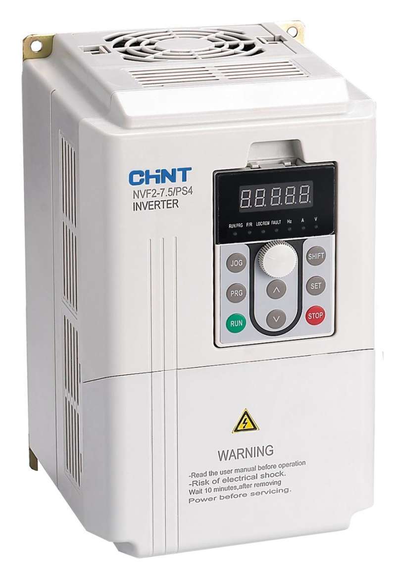 Jual Chint Frequency Drive Inverter VFD NVF2-7.5/TS4 Constant Torque 7.5 kW di Seller LISTRIK ...