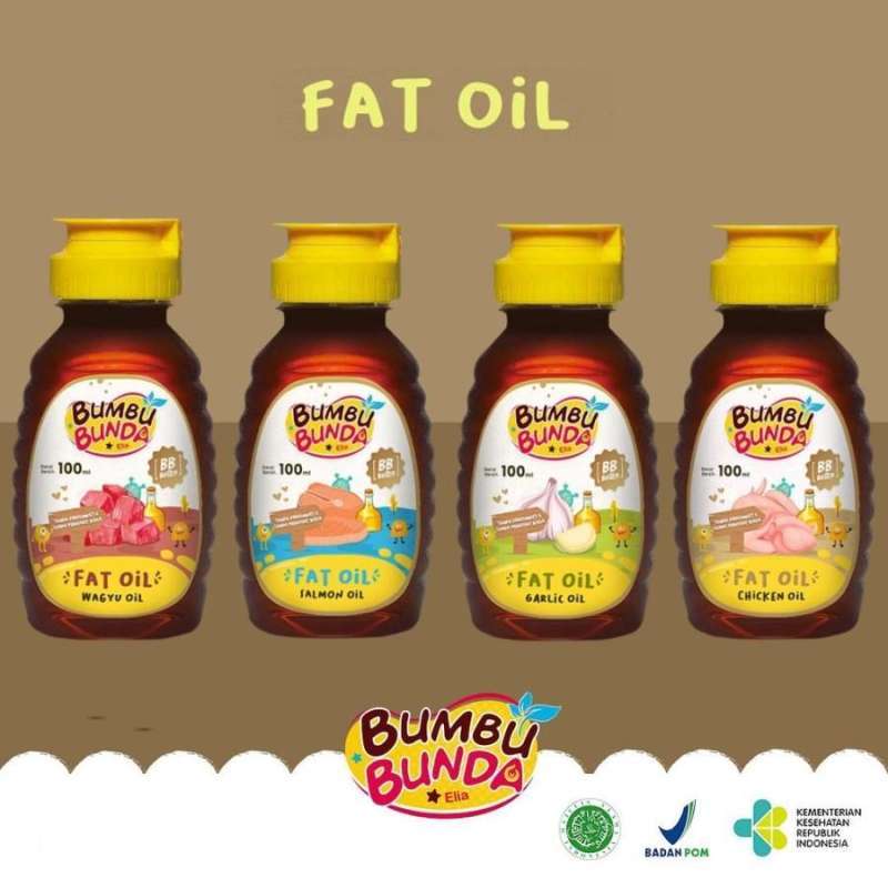 Jual Bumbu Bunda Elia Chicken Fat Oil / Beef Fat Oil / Minyak MPASI ...