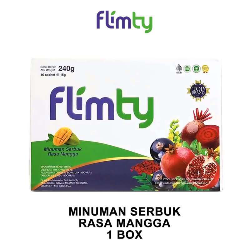 Jual FLIMTY FIBER MANGO 1 BOX - FLYMTY PELANGSING | MINUMAN DIET di ...